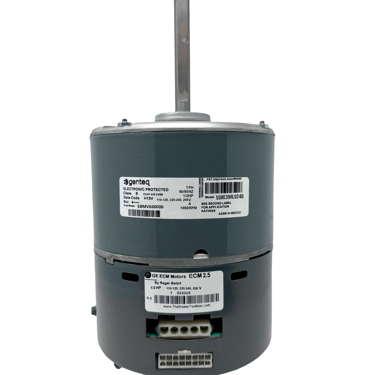 Carrier 58MV660006 Blower Motor ECM 2.5 1/2 HP - United HVAC Motors