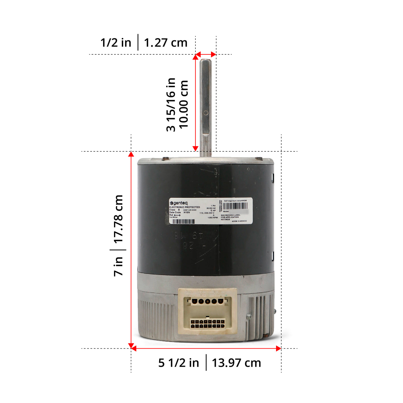 Trane D344734P95 MOT15145 Blower Motor ECM EON 3/4 HP - United HVAC...