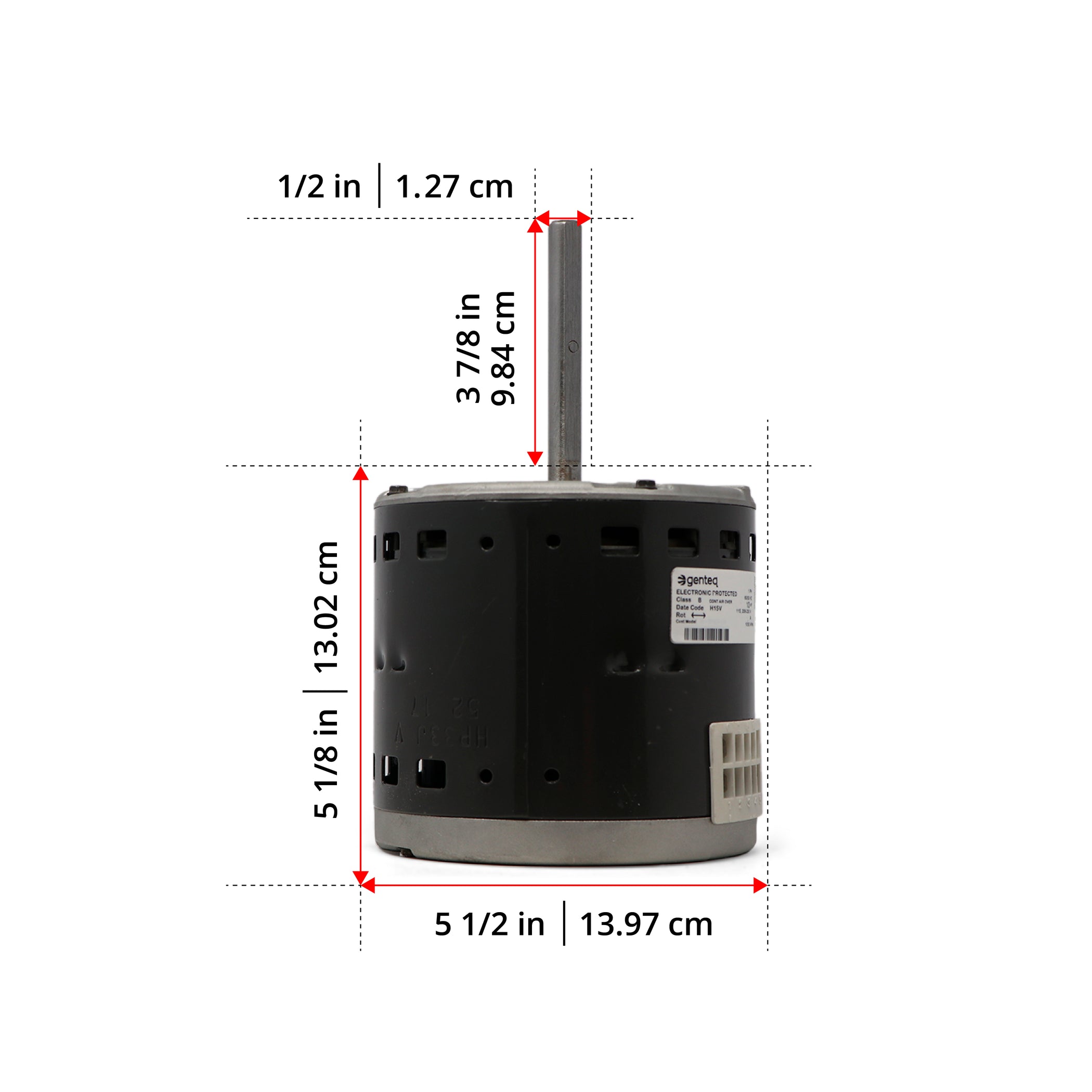 Trane MOT17733 Blower Motor ECM X13 1/3 HP - United HVAC Motors