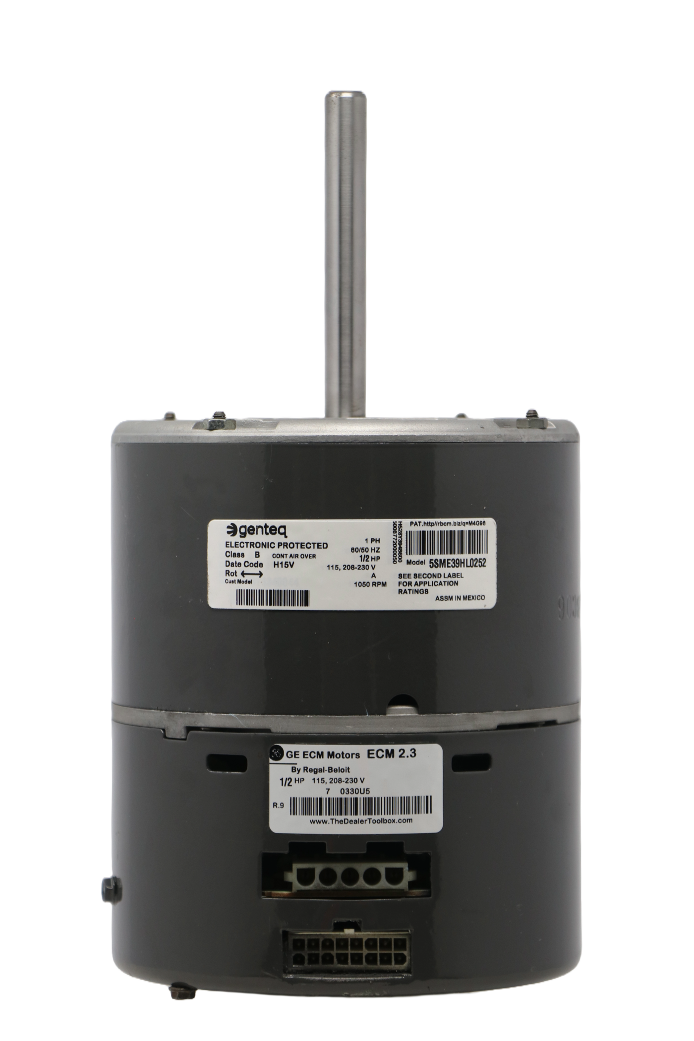 5SME39HL0252 Genteq Blower Motor ECM 2.3 1/2 HP - United HVAC Motors