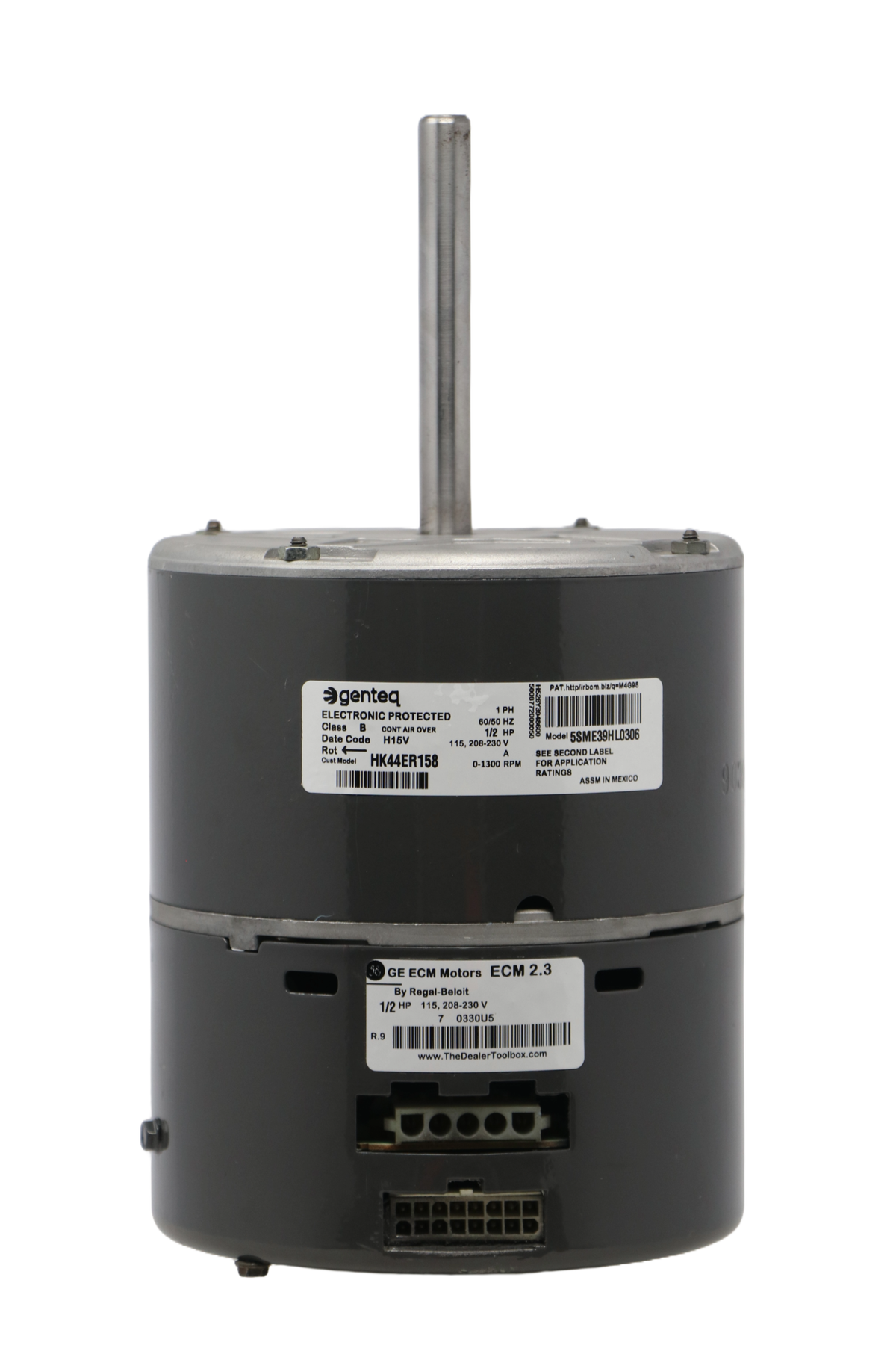Carrier 58MVP040F15114 Blower Motor 2.3 1/2 HP - United HVAC Motors
