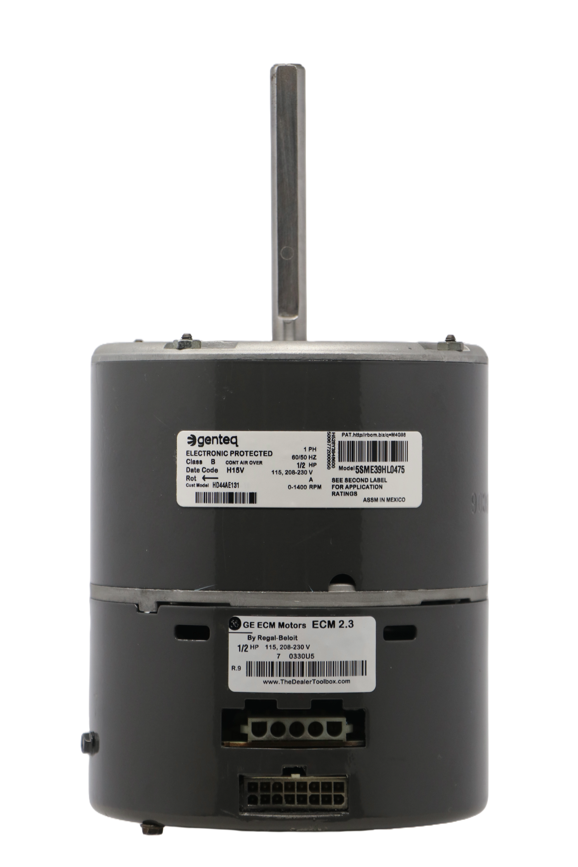 5SME39HL1053 Genteq Blower Motor ECM 2.3 1/2 HP - United HVAC Motors