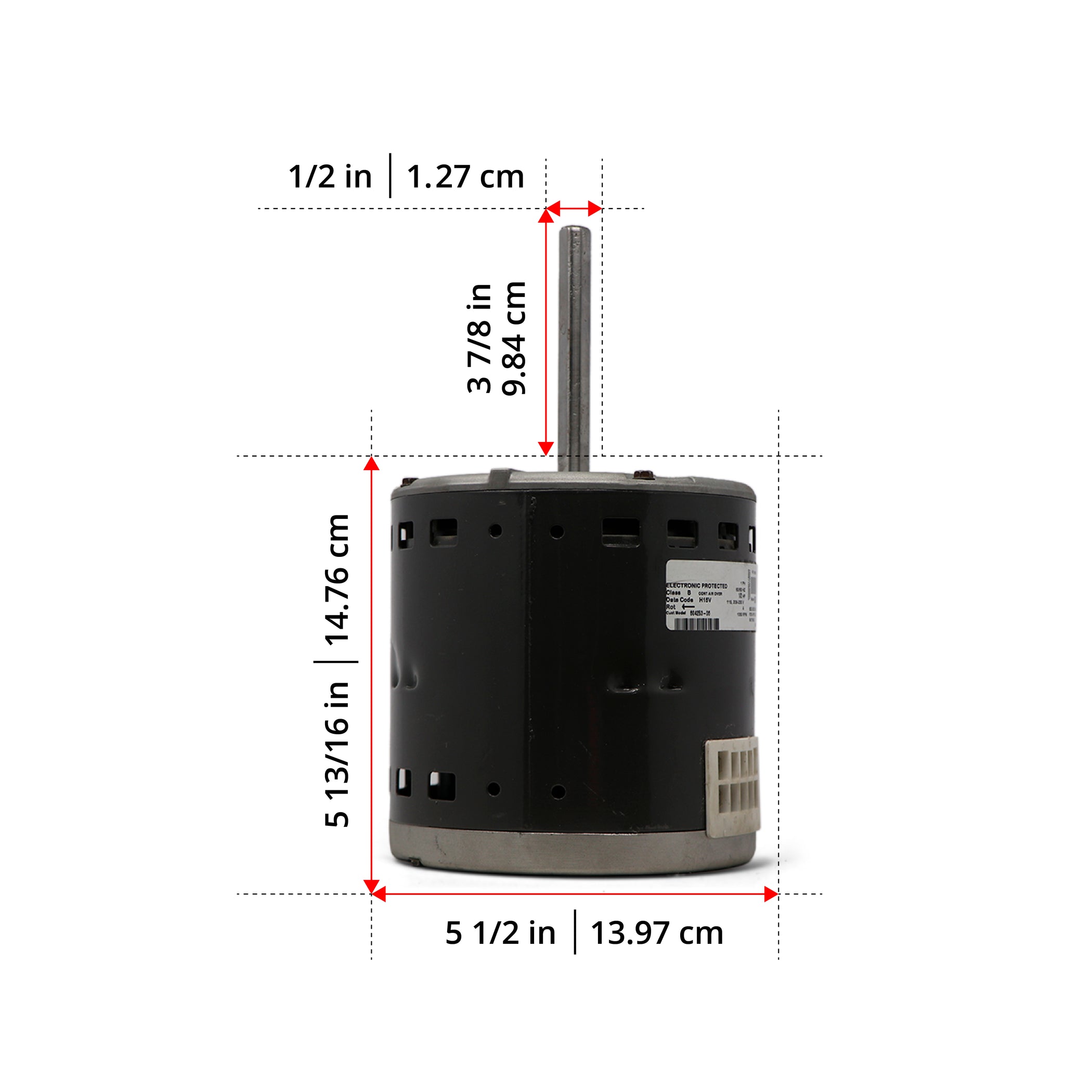5SME39HXL015A GE Genteq Blower Motor ECM Endura Pro 1/2 HP - United...
