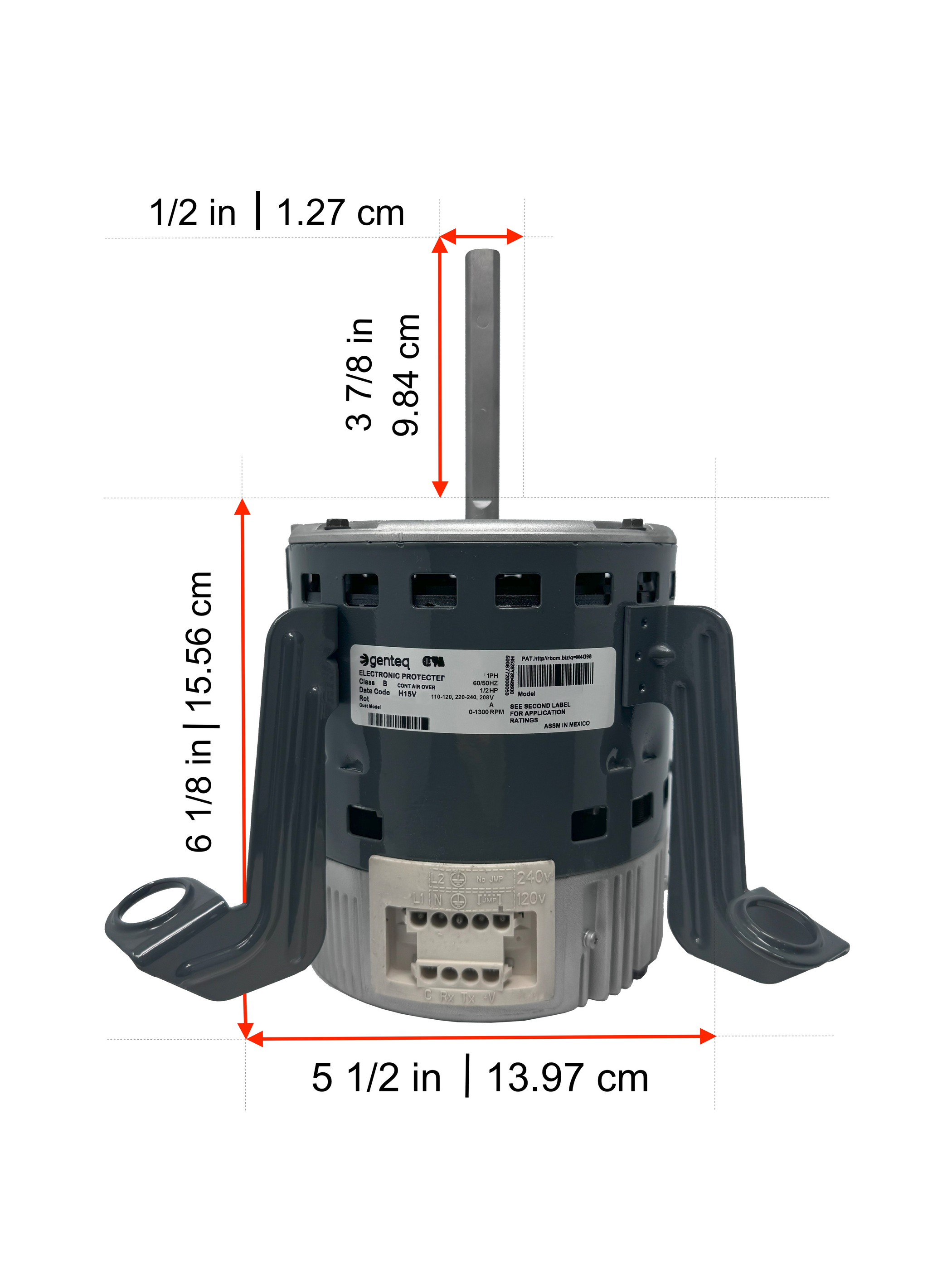 Carrier 315AAV048090AFJA Blower Motor 3.0 1/2 HP - United HVAC Motors