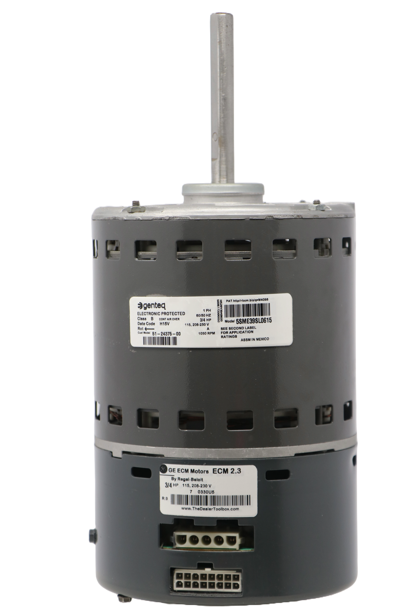 ECM Rheem 51-104305-01 Blower Motor 2.3 3/4 HP - United HVAC Motors