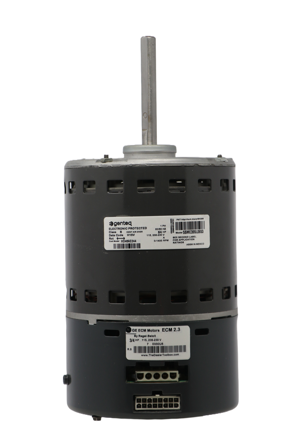 5SME39SL0653 Genteq Blower Motor ECM 2.3 3/4 HP - United HVAC Motors