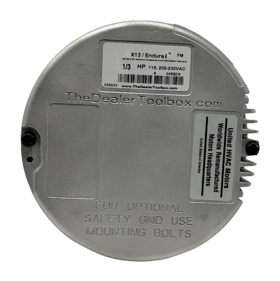 EVERGREEN 5SME39DXL446 Blower Motor ECM X13 1/3 HP - United HVAC Mo...