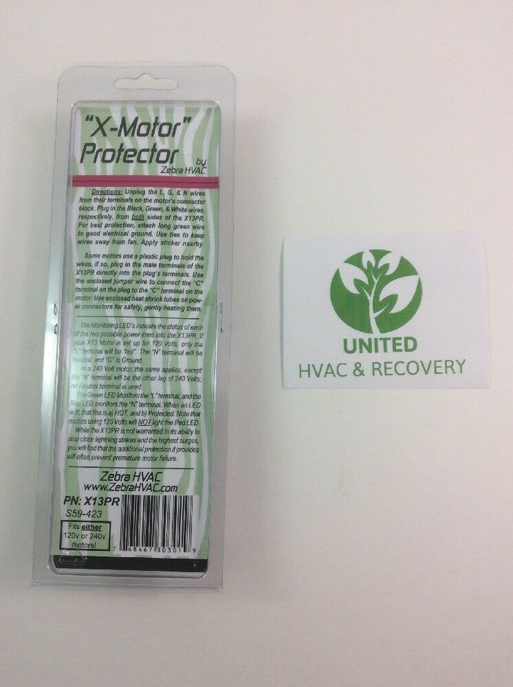 Zebra Instruments X-13 & Protector Monitored Transient X13PR